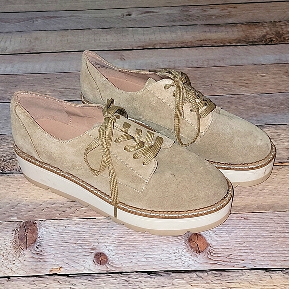 Chelsea & Violet | Shoes | Chelsea Violet Seude Leather Platform ...